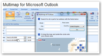 Outlook Add Ins – Map Your Calendar Meetings, Events and Contacts in ...
